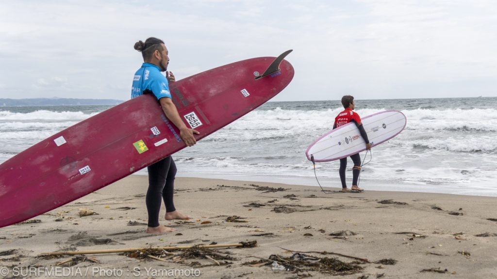 男子ベスト16、女子ベスト8が決定。 JPSAロングボード第2戦「さわかみ千倉プロ」大会3日目リポート。 | SURFMEDIA