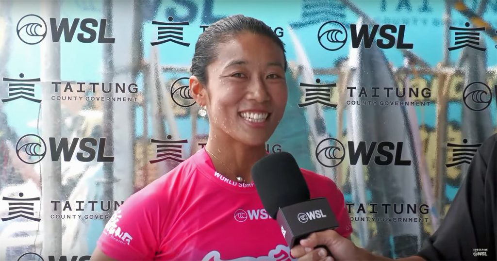 松田詩野が12.34のソリッドなミッドレンジ・トータルを記録。QS5000台湾オープン・オブ・サーフィン2日 | SURFMEDIA