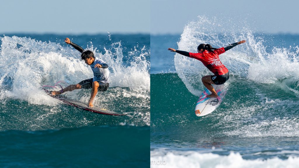 QS1000は男女ベスト8、プロジュニアは男女ベスト4が決定。「The Open Surfing Hyuga Pro」大会2日目 | SURFMEDIA