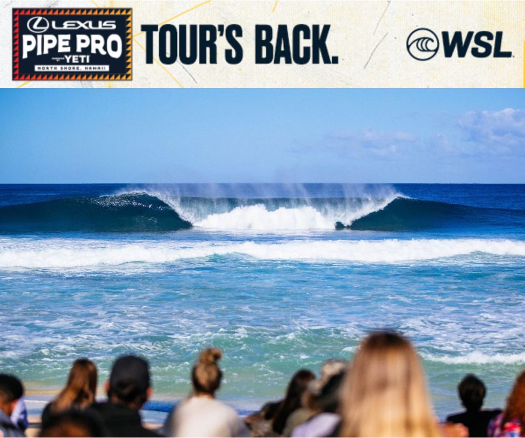 2024年CTシーズンは1月29日のレクサス・パイプ・プロ Presented by YETIでキックオフ。ワイルドカード発表 | SURFMEDIA