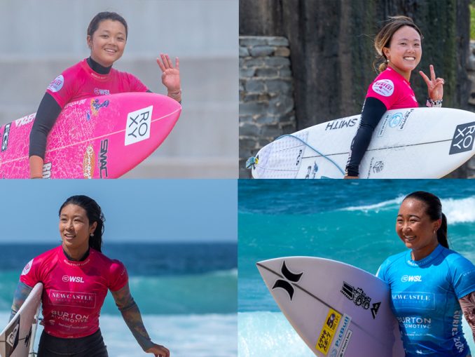 ジョエル・ヴォーンとエリー・ハリソンがQS5000で優勝。脇田紗良、松岡亜音、伊東李安琉が5位 | SURFMEDIA